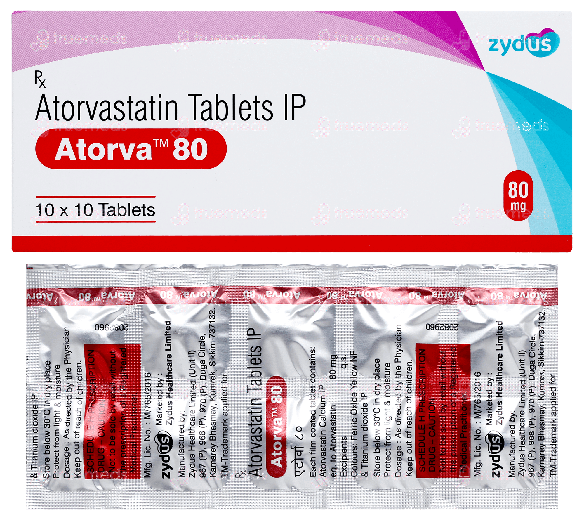 Atorva 80 Tablet: Uses, Side Effects, Price & Substitutes