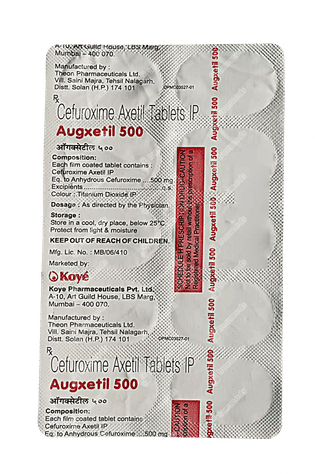 Augxetil 500 Tablet: Uses, Side Effects, Price & Substitutes