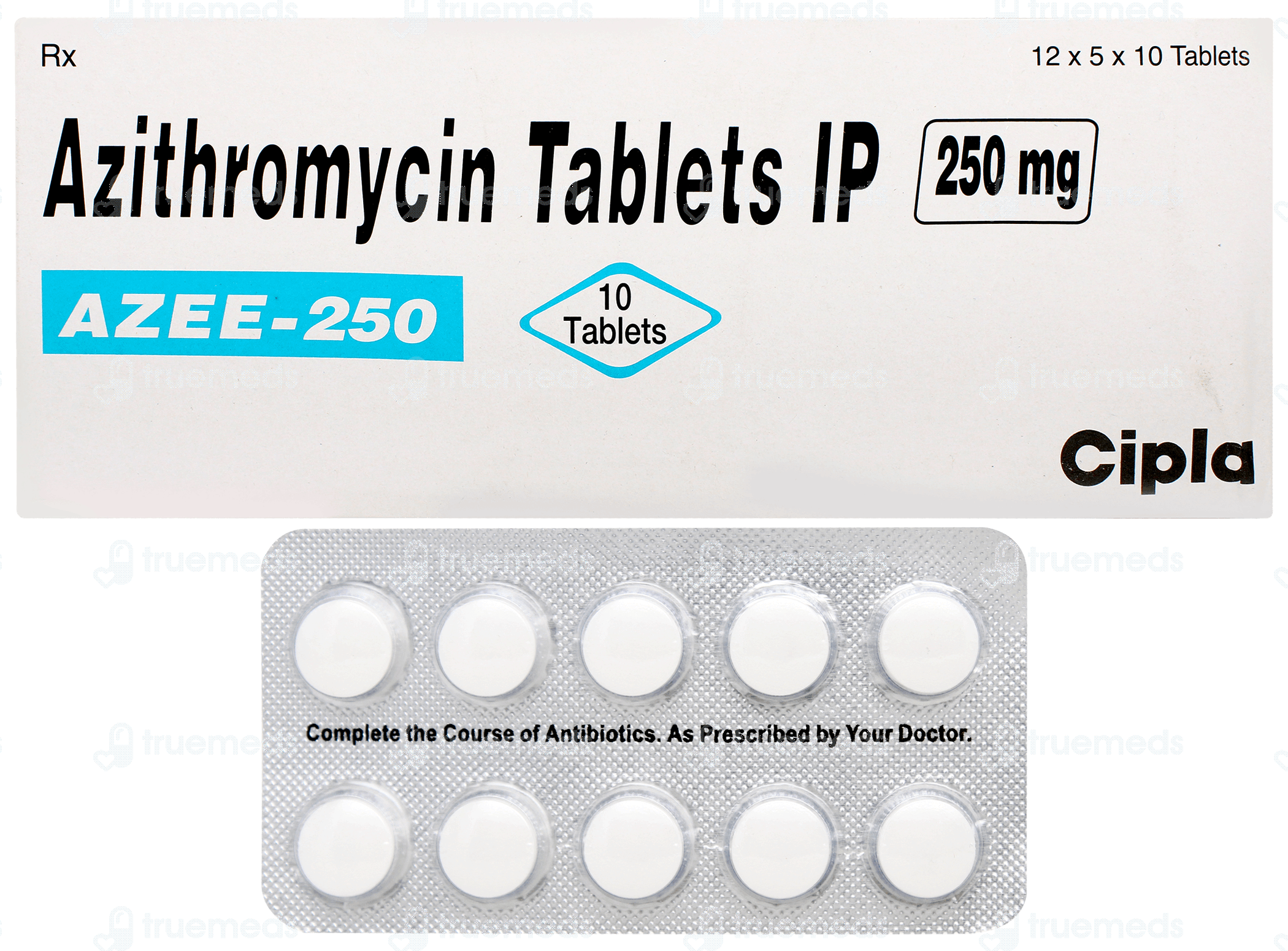 Azee 250 Tablet – Respiratory Bacterial Infection