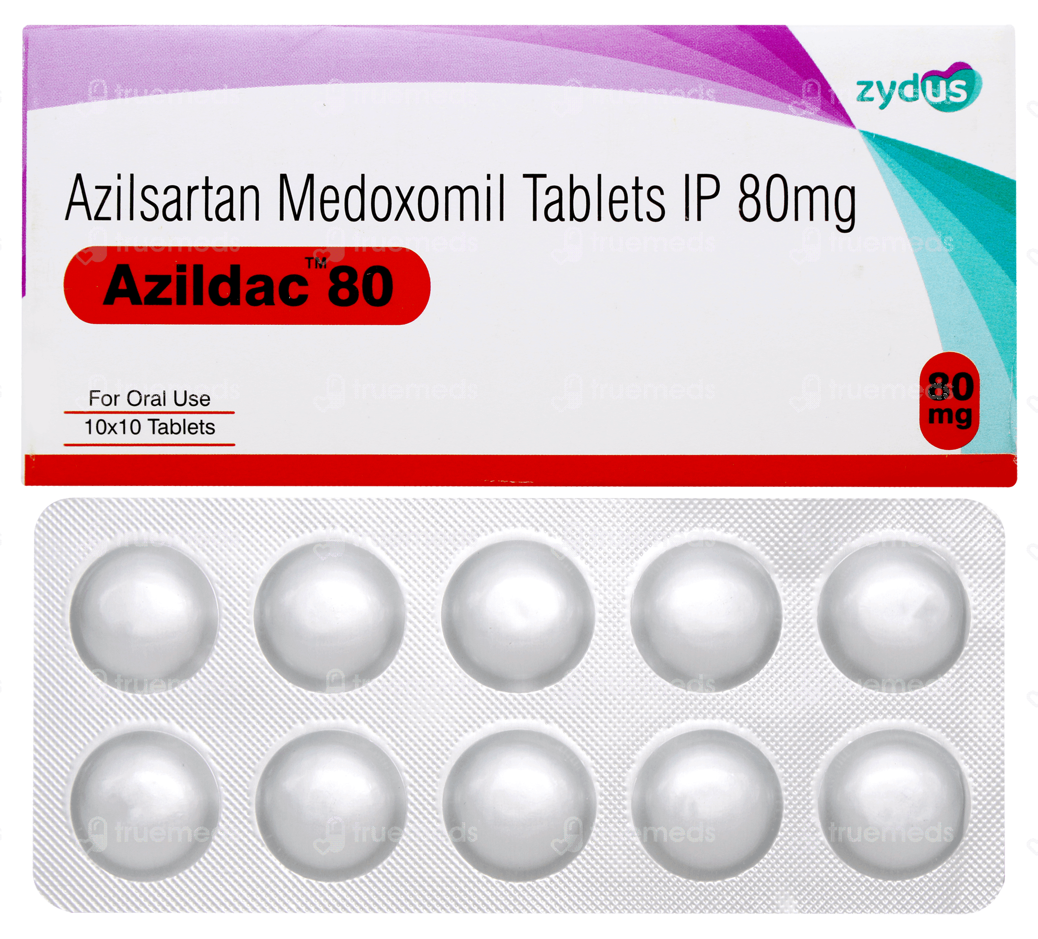 Azildac 80 MG | Order Azildac 80 MG Tablet Online at Truemeds