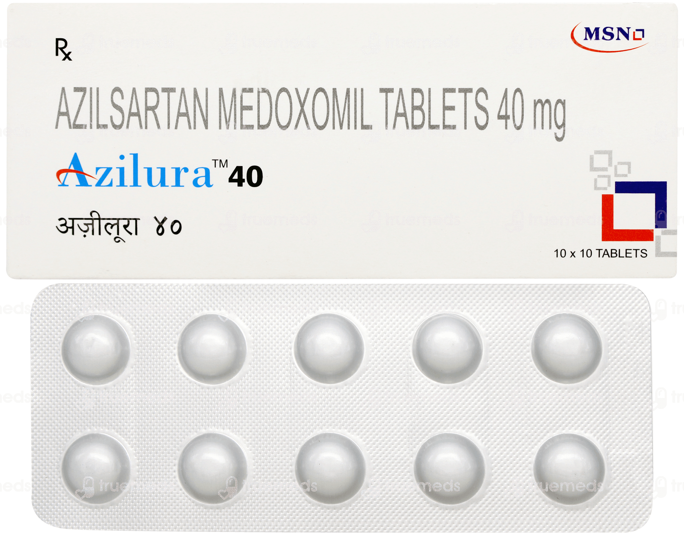 Azilura 40 MG | Order Azilura 40 MG Tablet Online at Truemeds