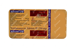 Azivent 250 Tablet: Uses, Side Effects, Price & Substitutes