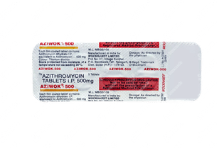 Aziwok 500 Tablet: Uses, Side Effects, Price & Substitutes
