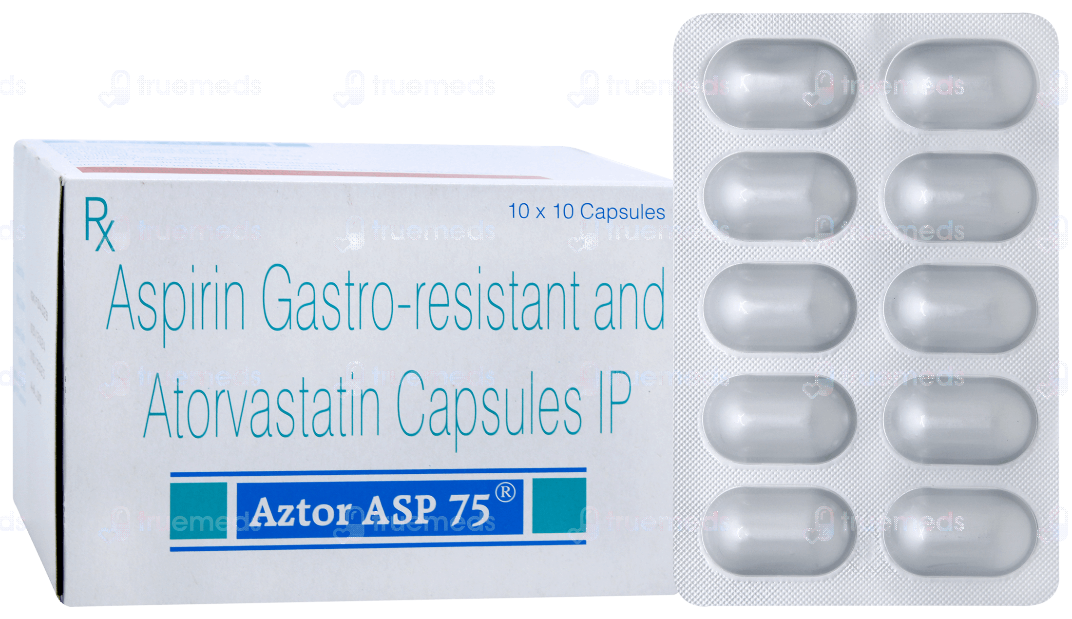 Aztor Asp 10/75 MG | Order Aztor Asp 10/75 MG Capsule Online at Truemeds