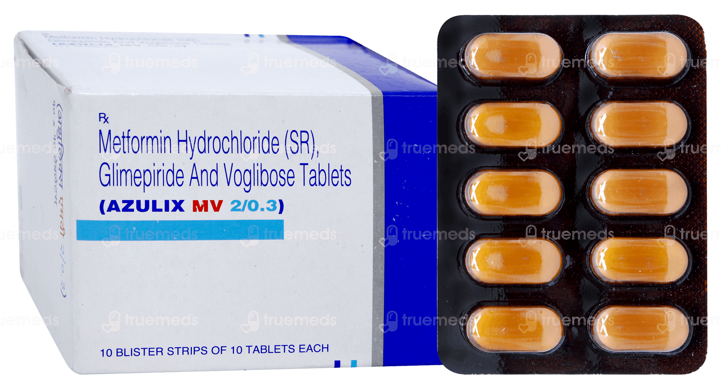 Azulix Mv 2/0.3 Tablet 10: Uses, Side Effects, Price & Substitutes