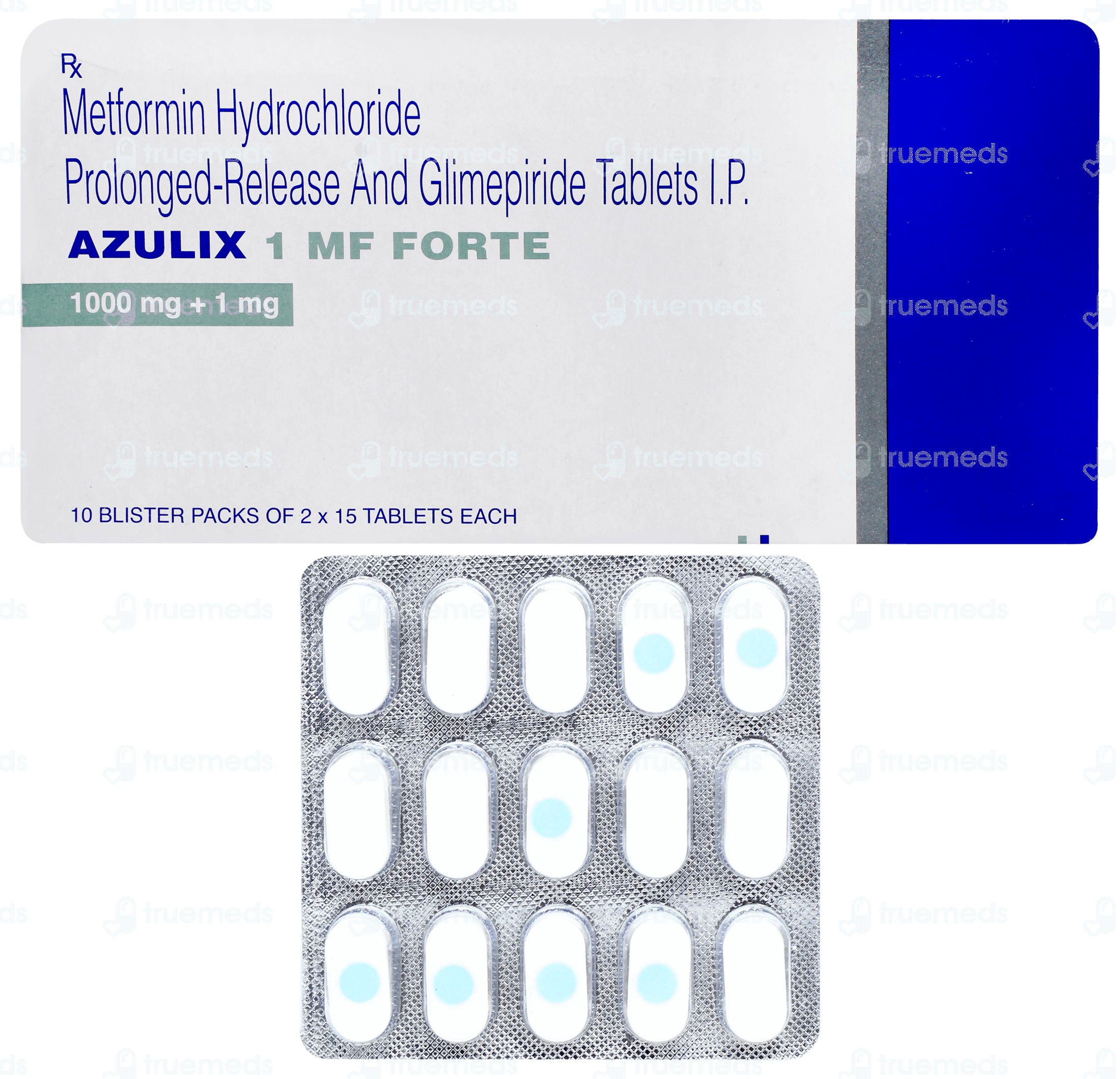 Azulix 1 Mf Forte Tablet 15: Uses, Side Effects, Price & Substitutes