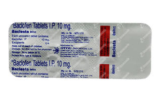 Baclesta 10 MG | Order Baclesta 10 MG Tablet Online at Truemeds