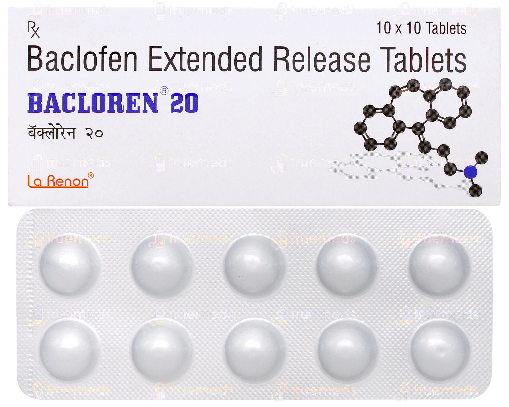 Bacloren 20 MG | Order Bacloren 20 MG Tablet Online at Truemeds
