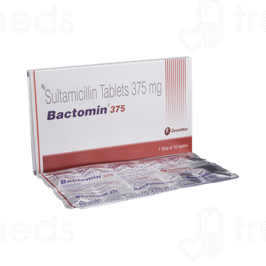 Bactomin 375 Mg Tablet 10 - Uses, Side Effects, Dosage, Price | Truemeds