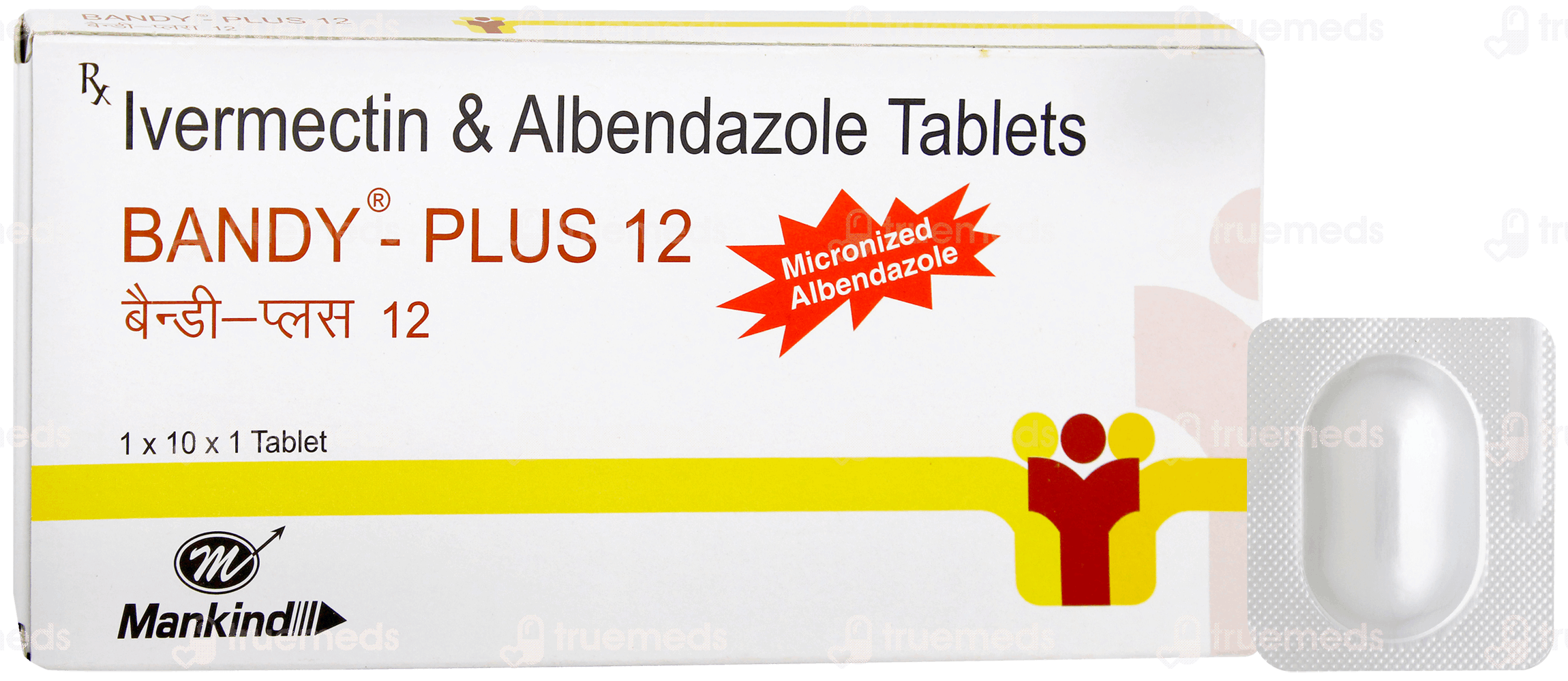 Bandy Plus 400/12 MG | Order Bandy Plus 400/12 MG Tablet Online at Truemeds