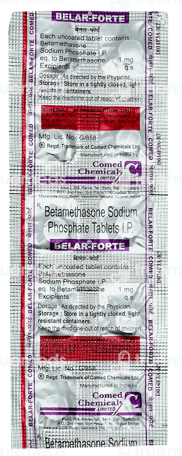 Belar Forte 1 MG | Order Belar Forte 1 MG Tablet Online at Truemeds