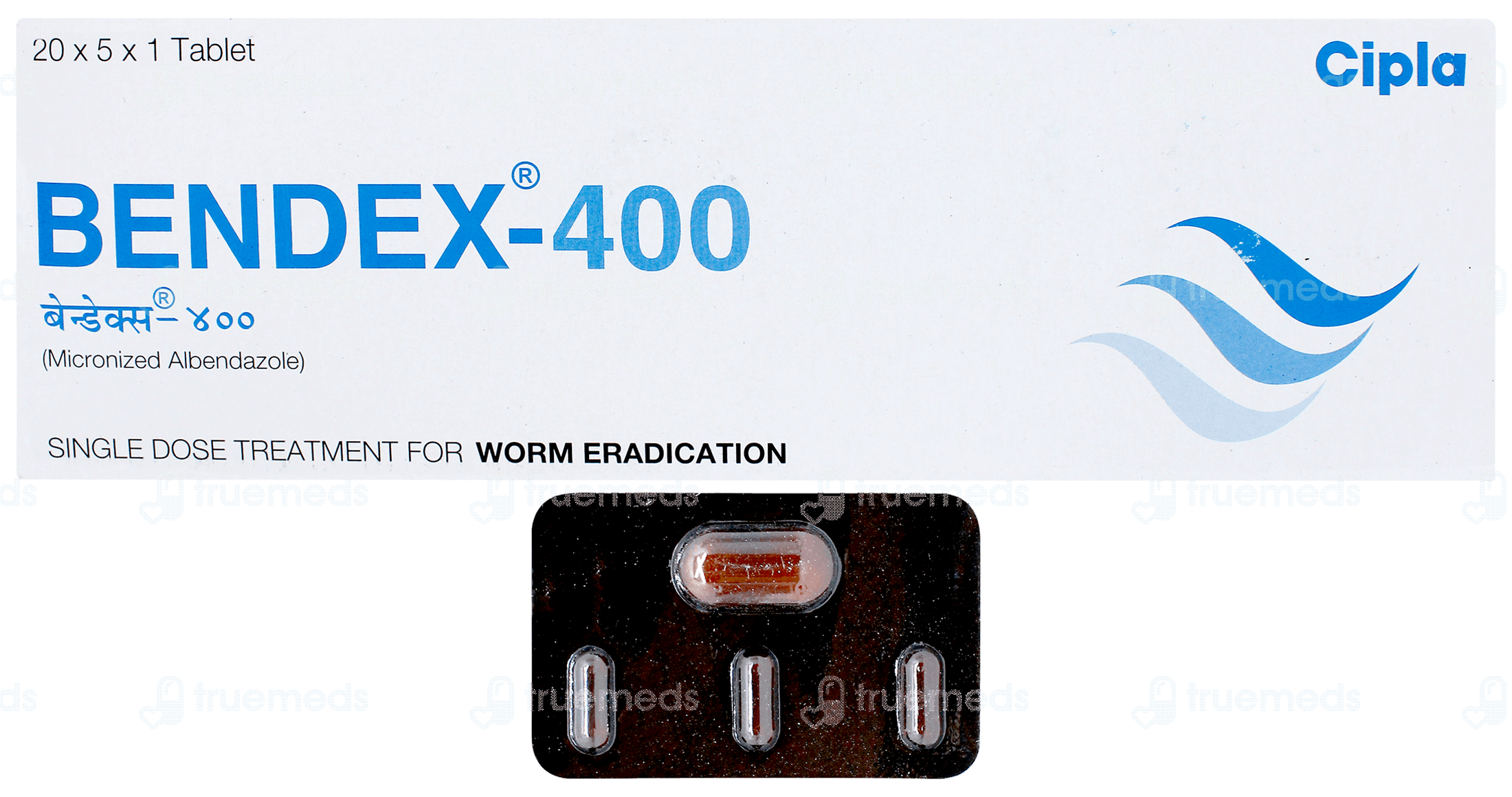 Bendex 400 Chewable Tablet: Uses, Side Effects, Price & Substitutes