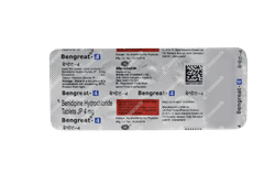 Bengreat 4 MG Tablet 10 - Uses, Side Effects, Dosage, Price | Truemeds