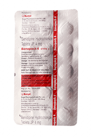 Benepack 4 MG | Order Benepack 4 MG Tablet Online at Truemeds