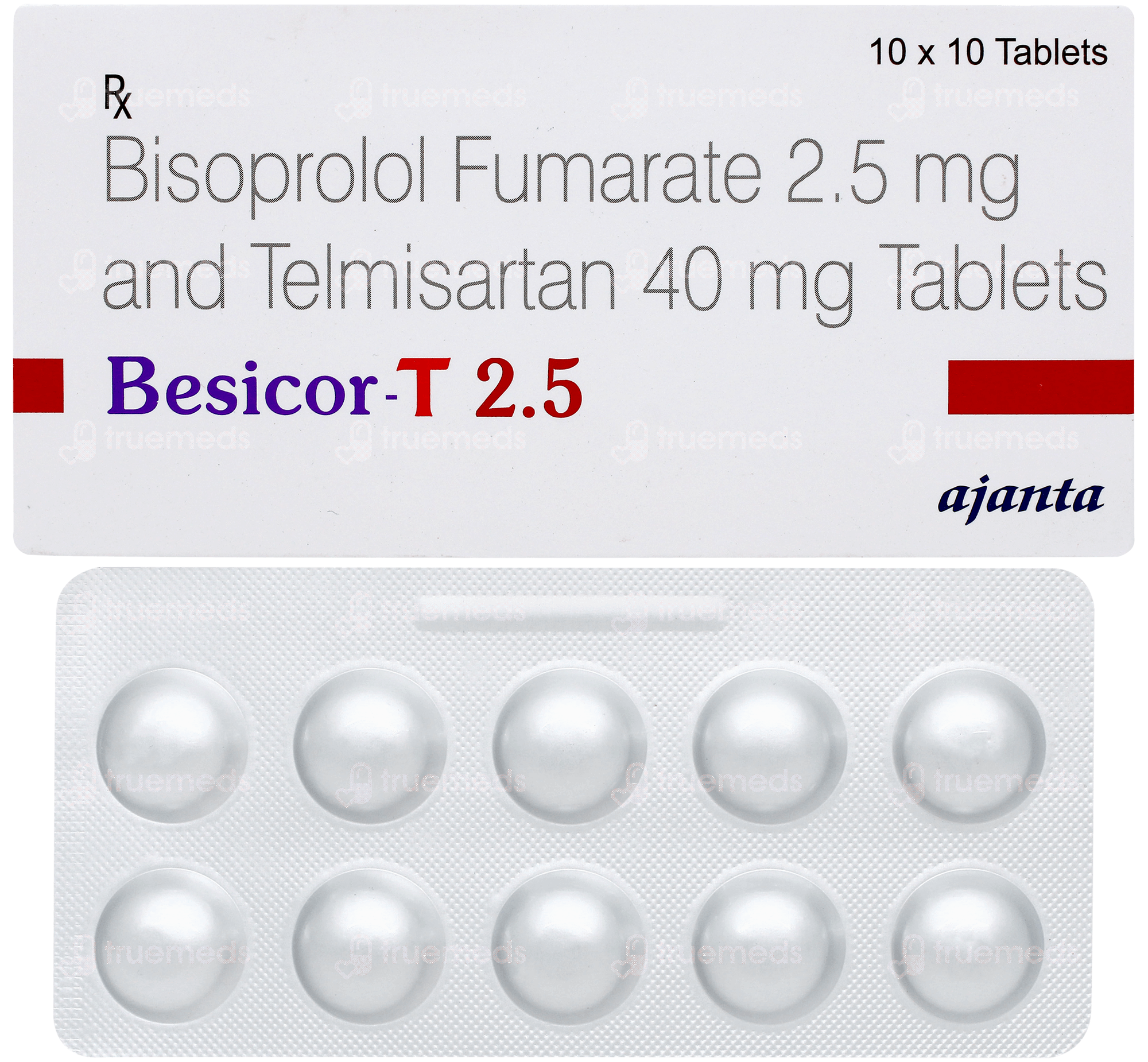 Bisot 25 Mg Tablet 10 - Uses, Side Effects, Dosage, Price | Truemeds