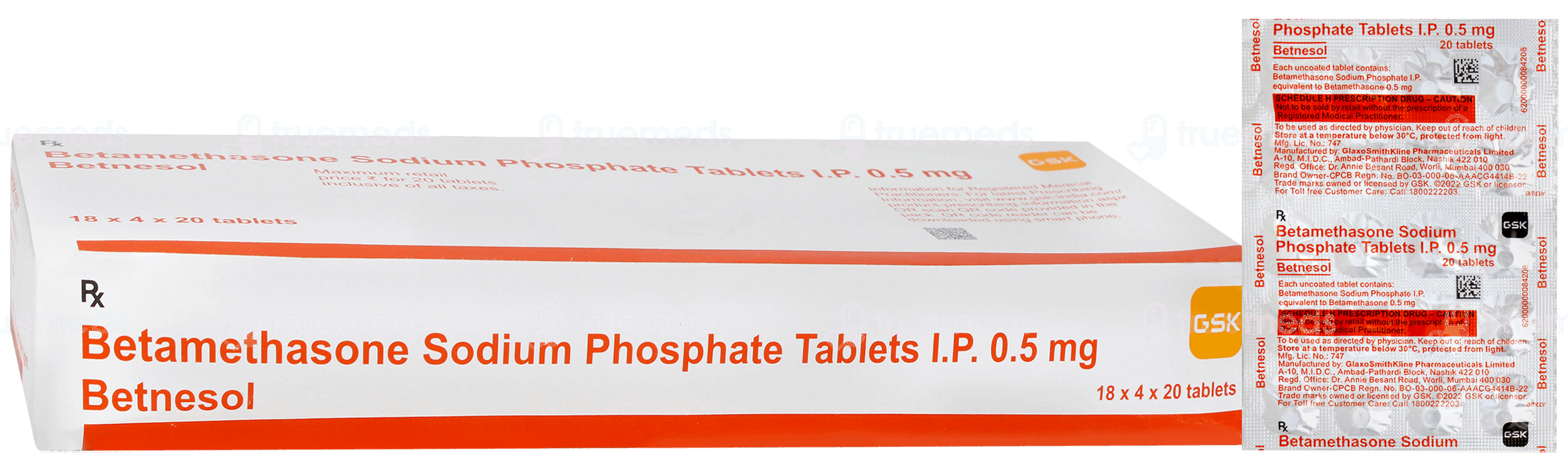 Betnesol Tablet | Anti-Inflammatory & Allergy Relief