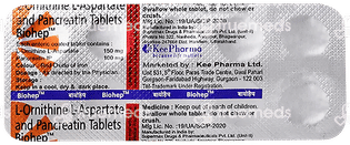 Biohep 100150 Mg Tablet 10 - Uses, Side Effects, Dosage, Price | Truemeds