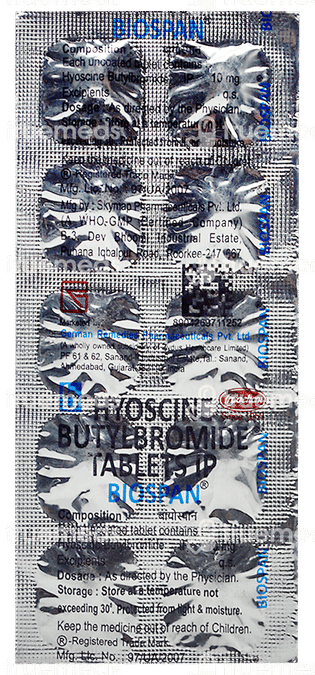 Biospan 10 MG | Order Biospan 10 MG Tablet Online at Truemeds