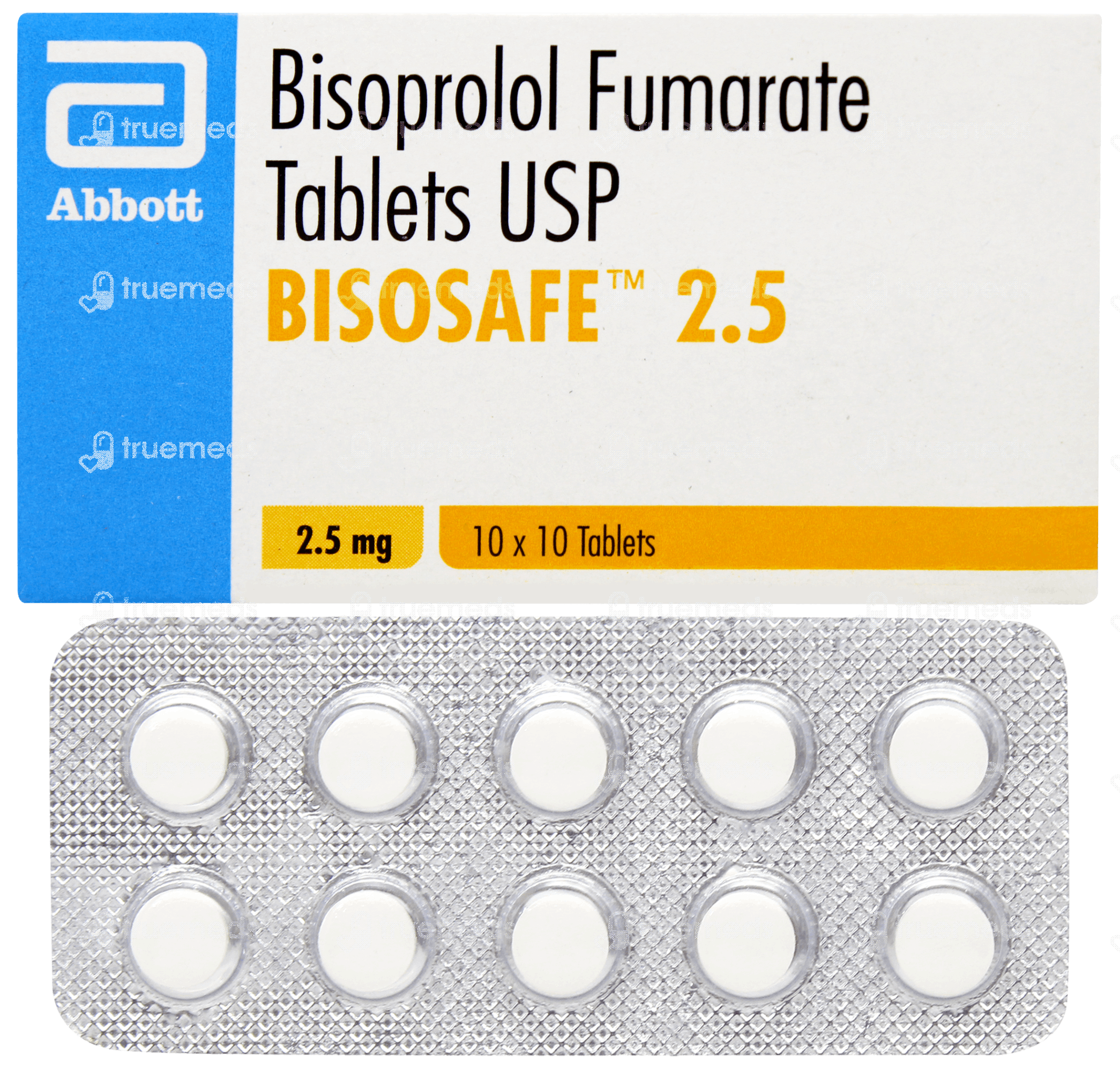 Bisosafe 2.5 MG | Order Bisosafe 2.5 MG Tablet Online at Truemeds