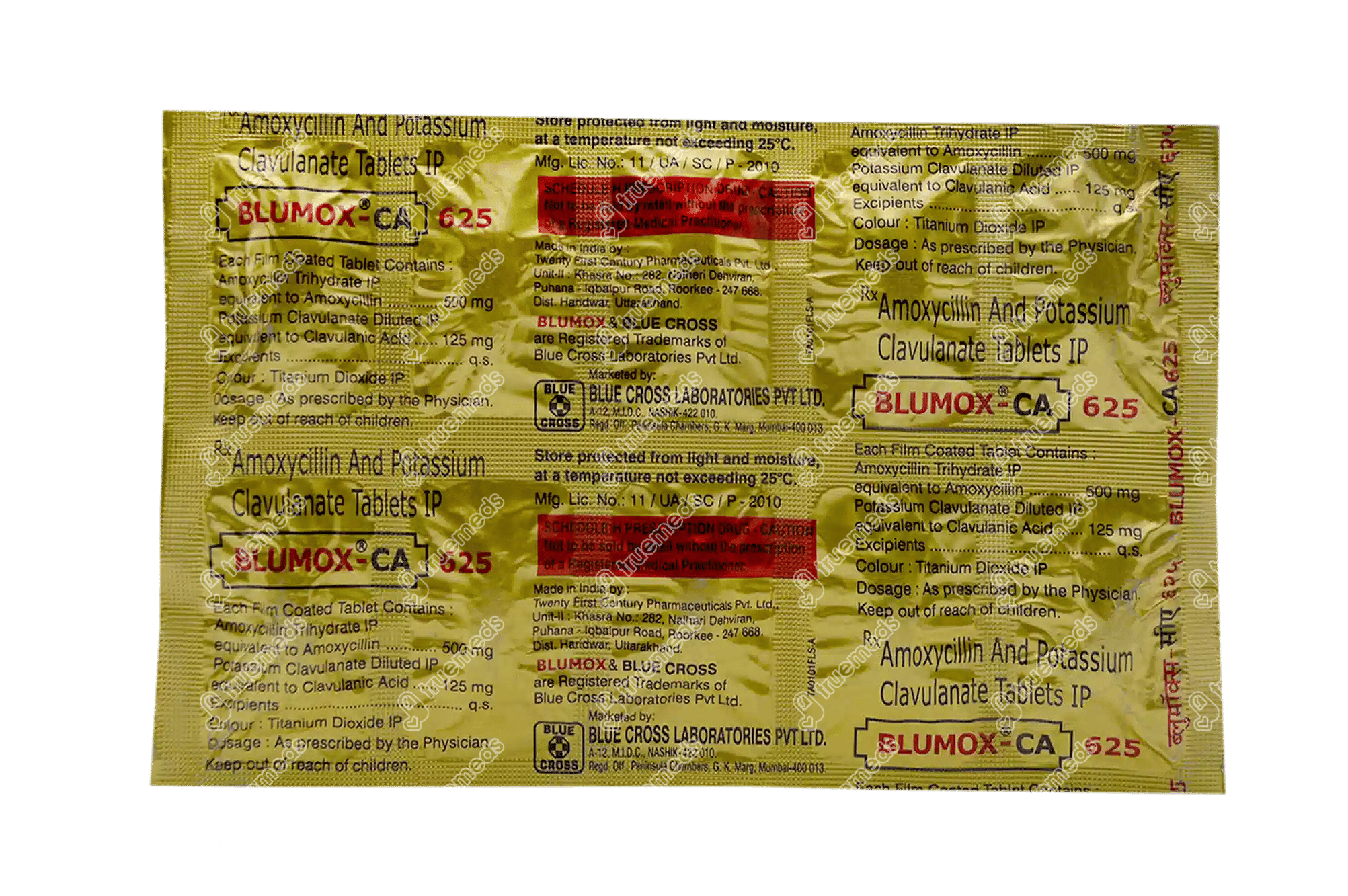 Blumox Ca 500/125 Mg Tablet: Uses, Side Effects, Price & Substitutes