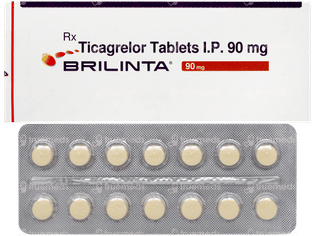 Brilinta 90 MG | Order Brilinta 90 MG Tablet Online at Truemeds
