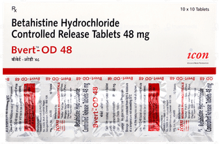 Bvert Od 48 MG Tablet | Order BVERT OD 48 MG Tablet 10 Online at Truemeds