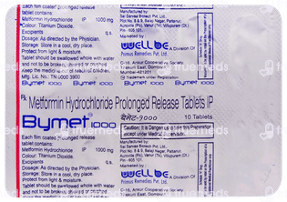 Bymet 1000 MG | Order Bymet 1000 MG Tablet Online at Truemeds
