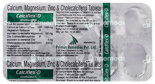 Calciflex D | Order Calciflex D Tablet Online at Truemeds