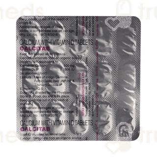 Calcitab 500 Mg/500iu | Order Calcitab 500 Mg/500iu Tablet Online at ...