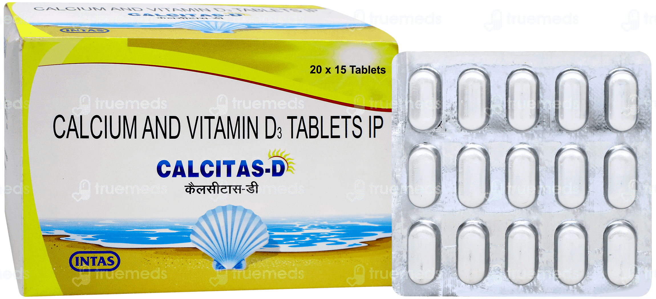 Calcitas D 500 Mg/250 IU | Order Calcitas D 500 Mg/250 IU Tablet Online ...