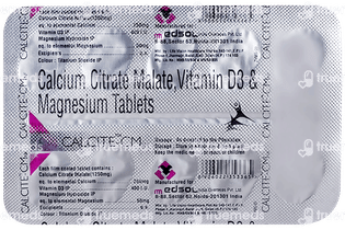 Calcite Cm Nf Tablet 10 - Uses, Side Effects, Dosage, Price | Truemeds