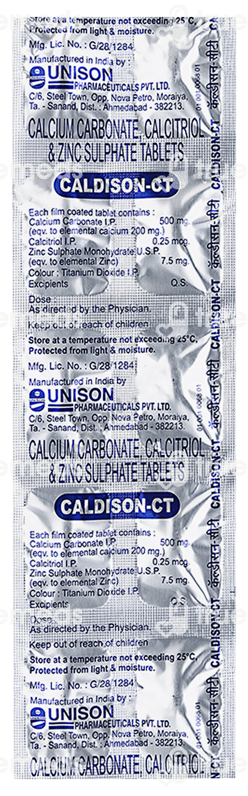 Caldison Ct Tablet 10: Uses, Side Effects, Price & Substitutes