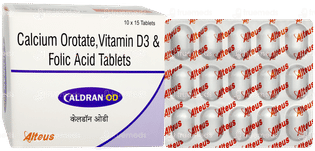 Caldran Od Tablet 15 - Uses, Side Effects, Dosage, Price | Truemeds