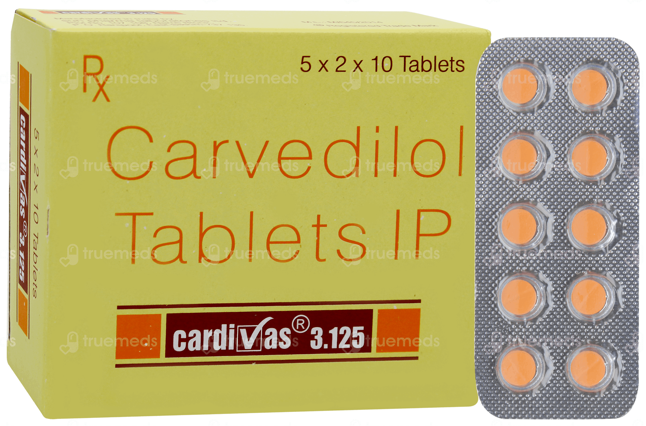 Cardivas 3.125 Tablet: Uses, Side Effects, Price & Substitutes