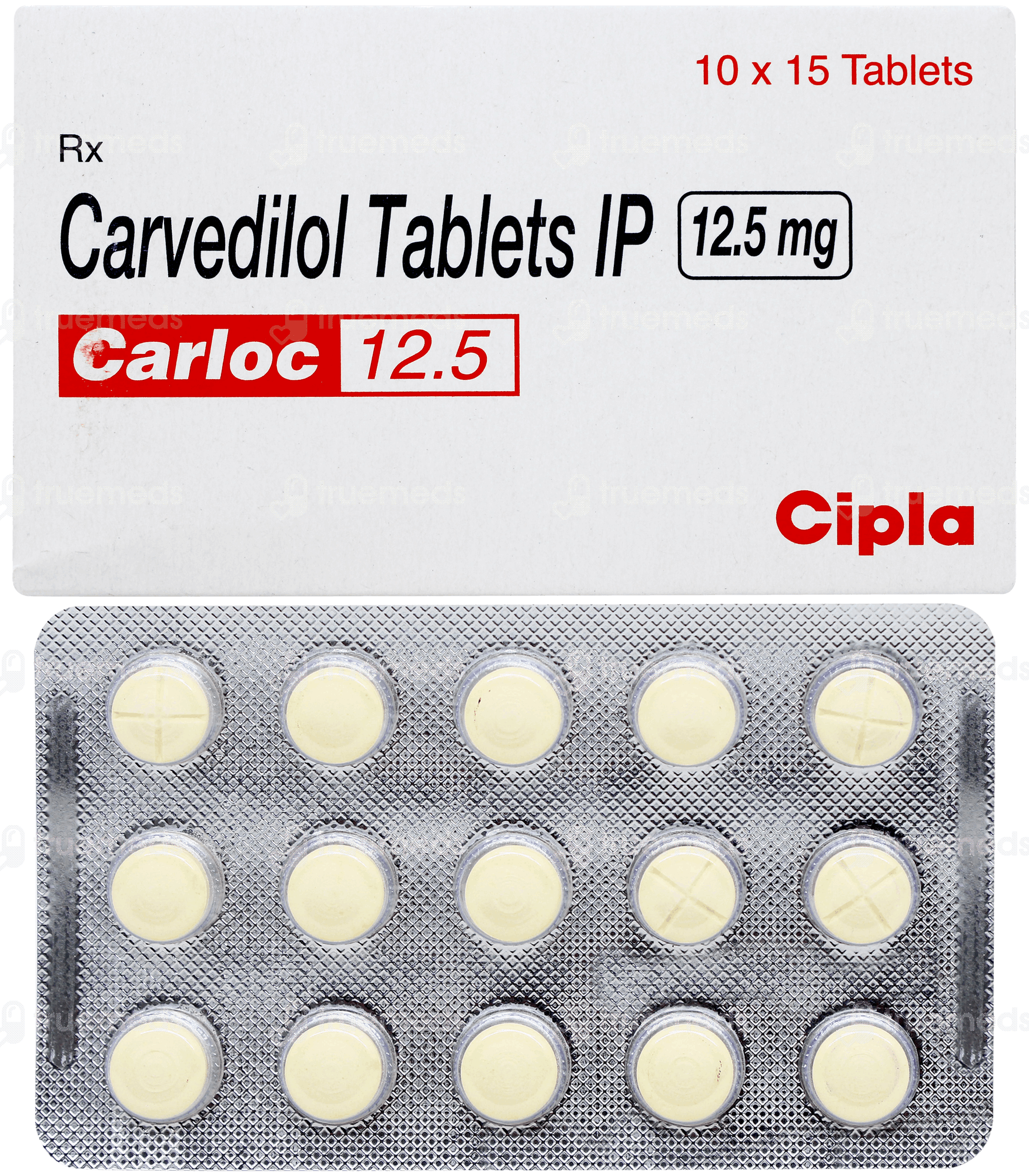 Carloc 12.5 MG | Order Carloc 12.5 MG Tablet Online at Truemeds