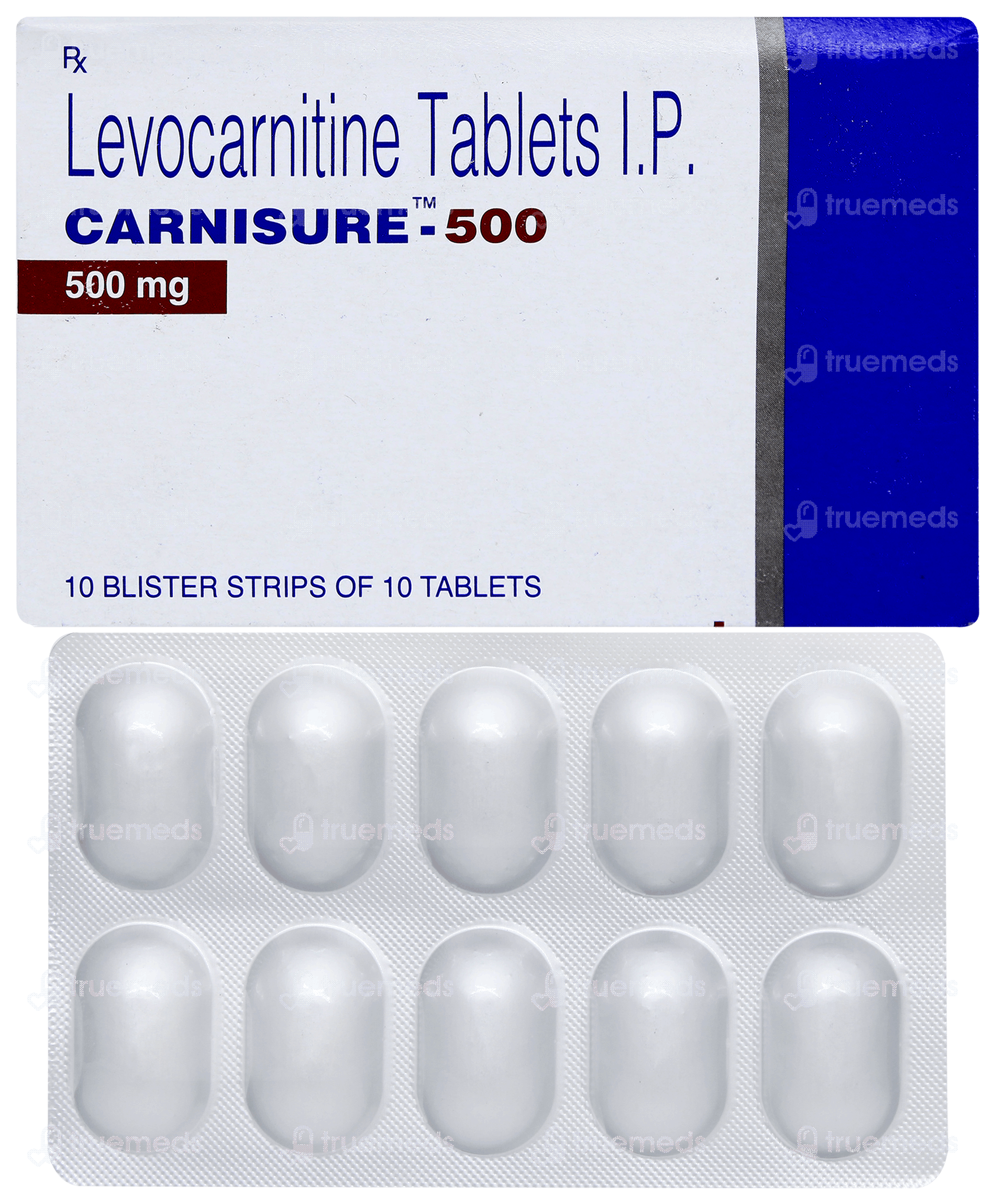 Carnisure 500 Tablet – Treat Carnitine Deficiency & Heart Issues