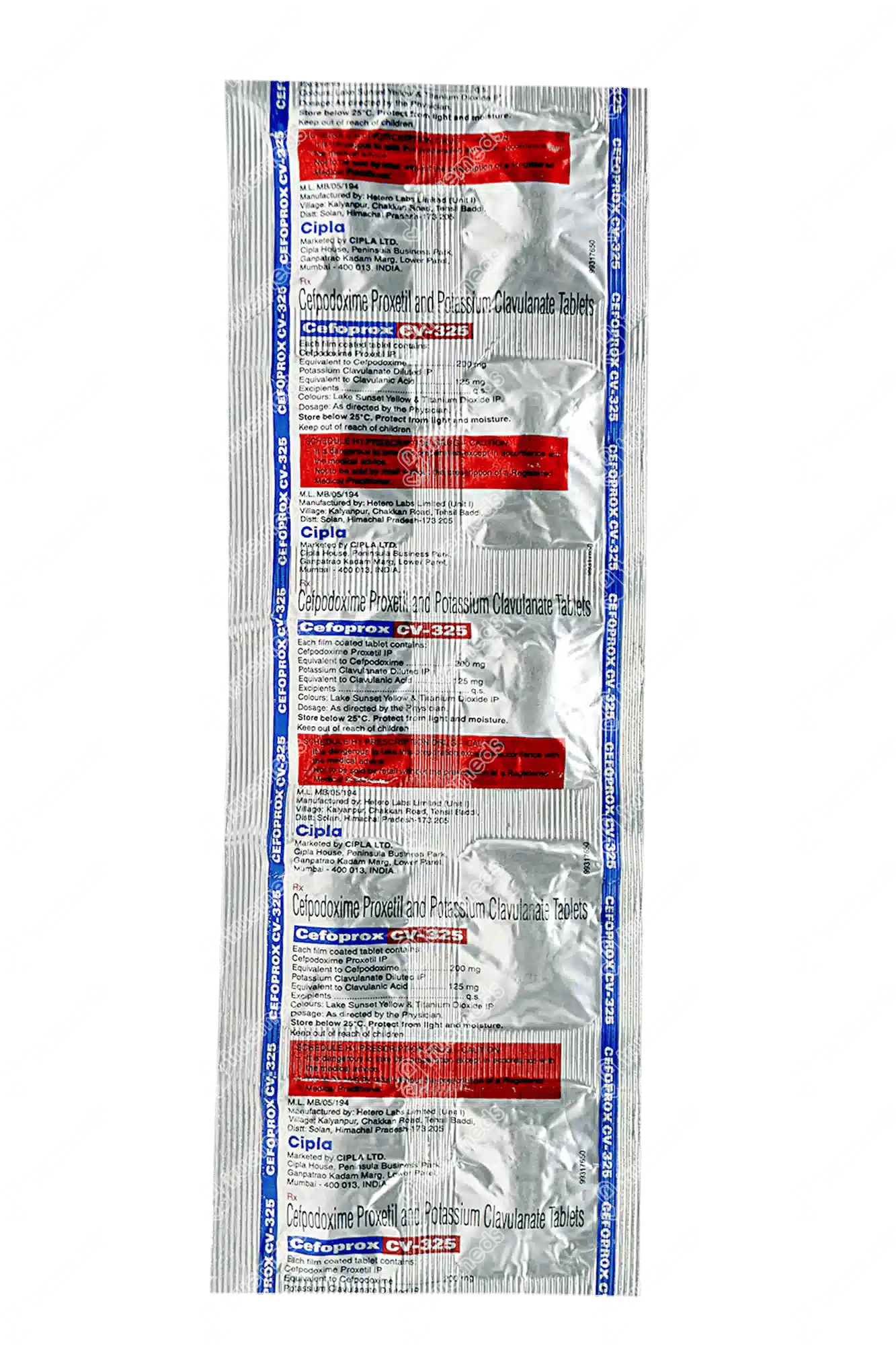 Cefoprox Cv 325 Tablet 10: Uses, Side Effects, Price & Substitutes