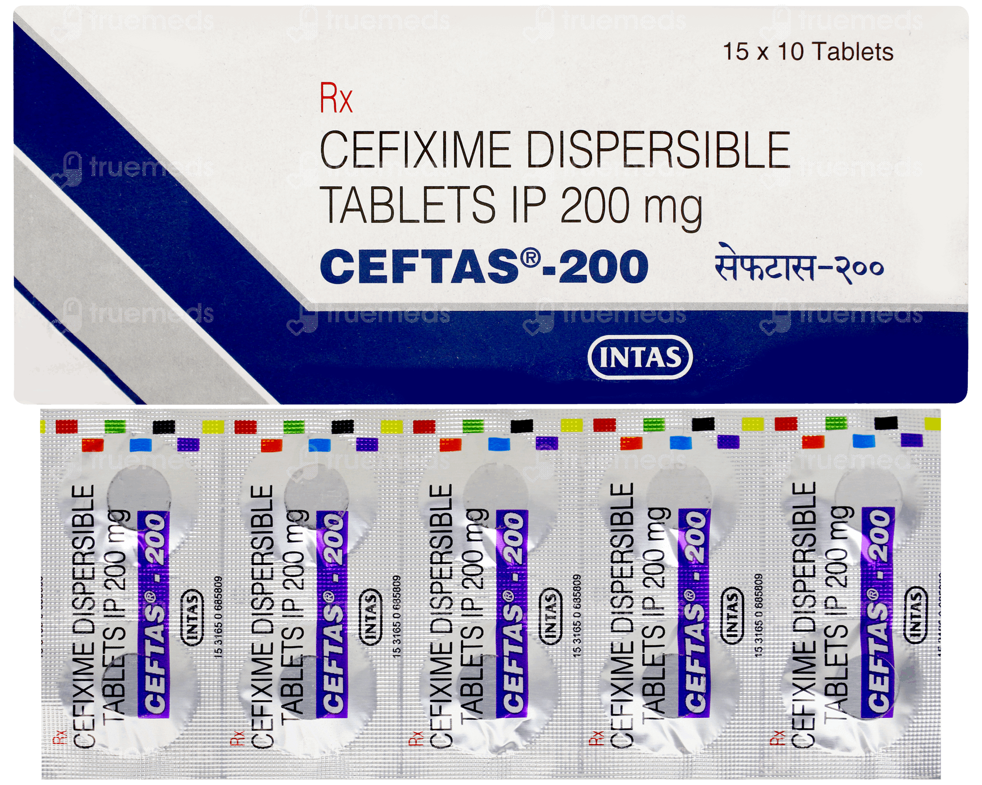 Ceftas 200 Tablet – Manage Bronchitis & Ear Infections