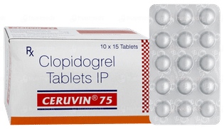 Ceruvin 75 Mg Tablet 15 - Uses, Side Effects, Dosage, Price | Truemeds