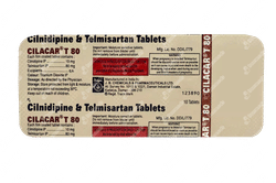 Cilacar T 10/80 MG | Order Cilacar T 10/80 MG Tablet Online at Truemeds