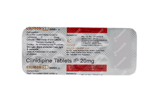Cilidin 20 MG | Order Cilidin 20 MG Tablet Online at Truemeds