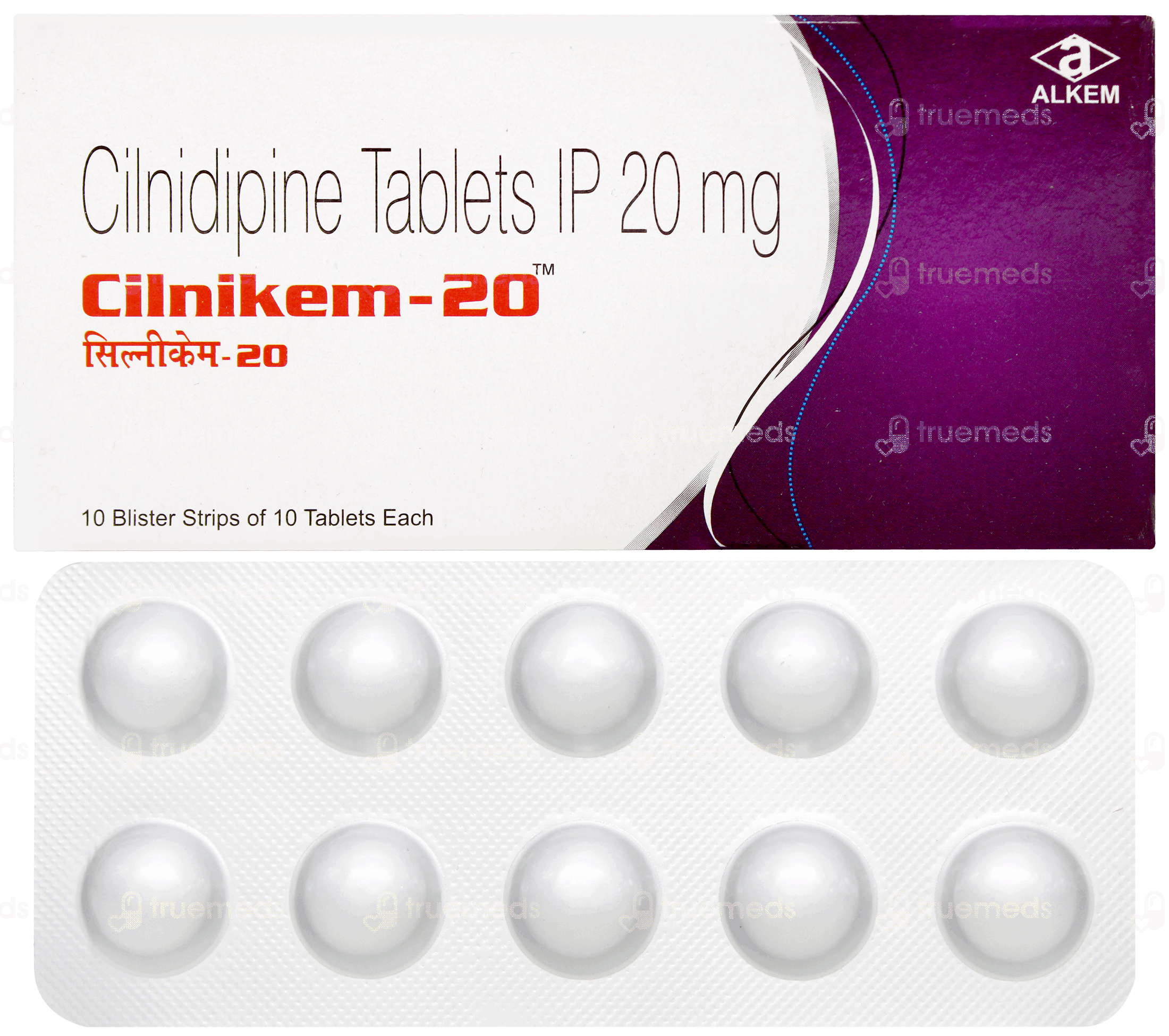 Cilnikem 20 Tablet 10: Uses, Side Effects, Price & Substitutes