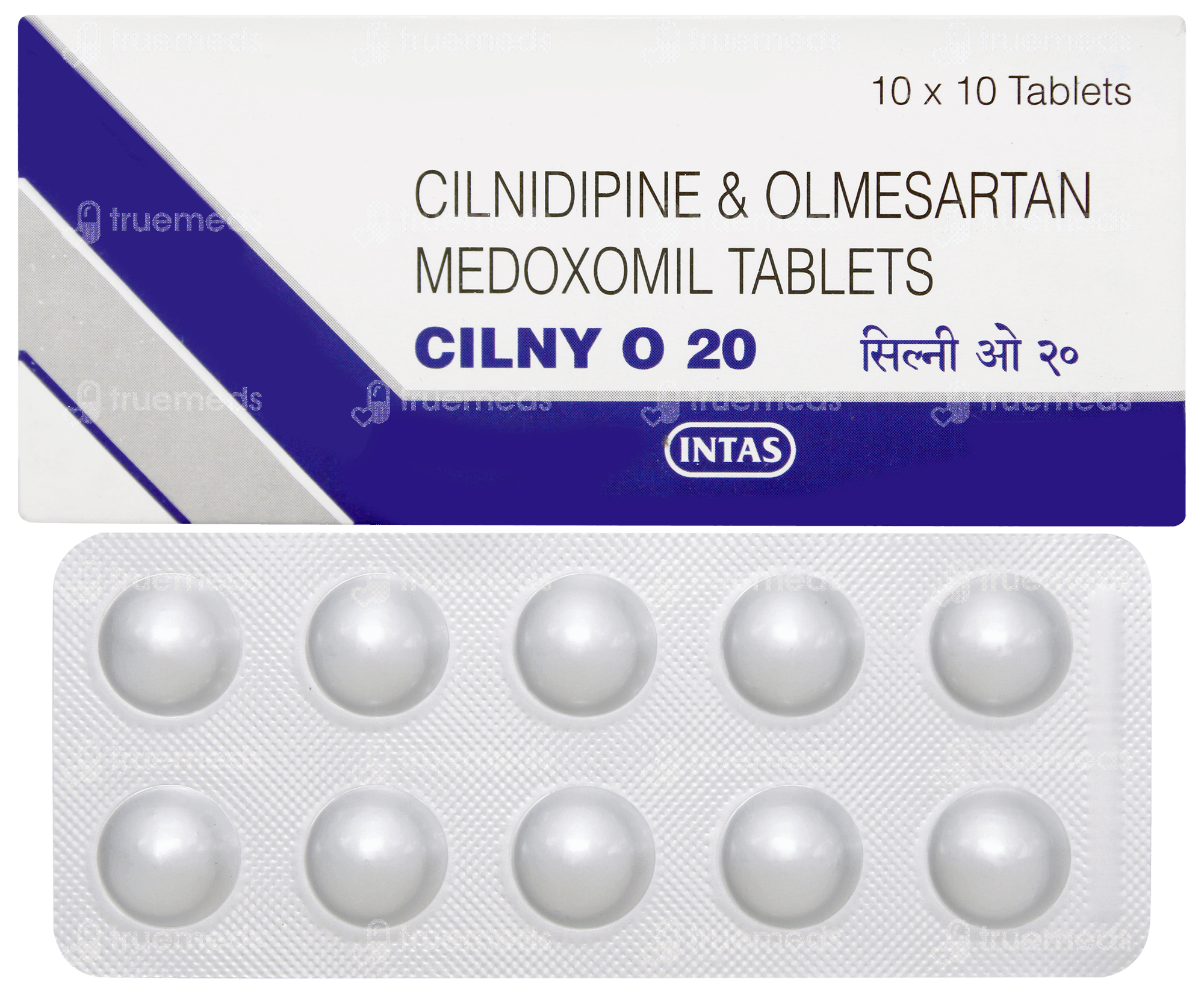 Cilny O 20/10 MG | Order Cilny O 20/10 MG Tablet Online at Truemeds