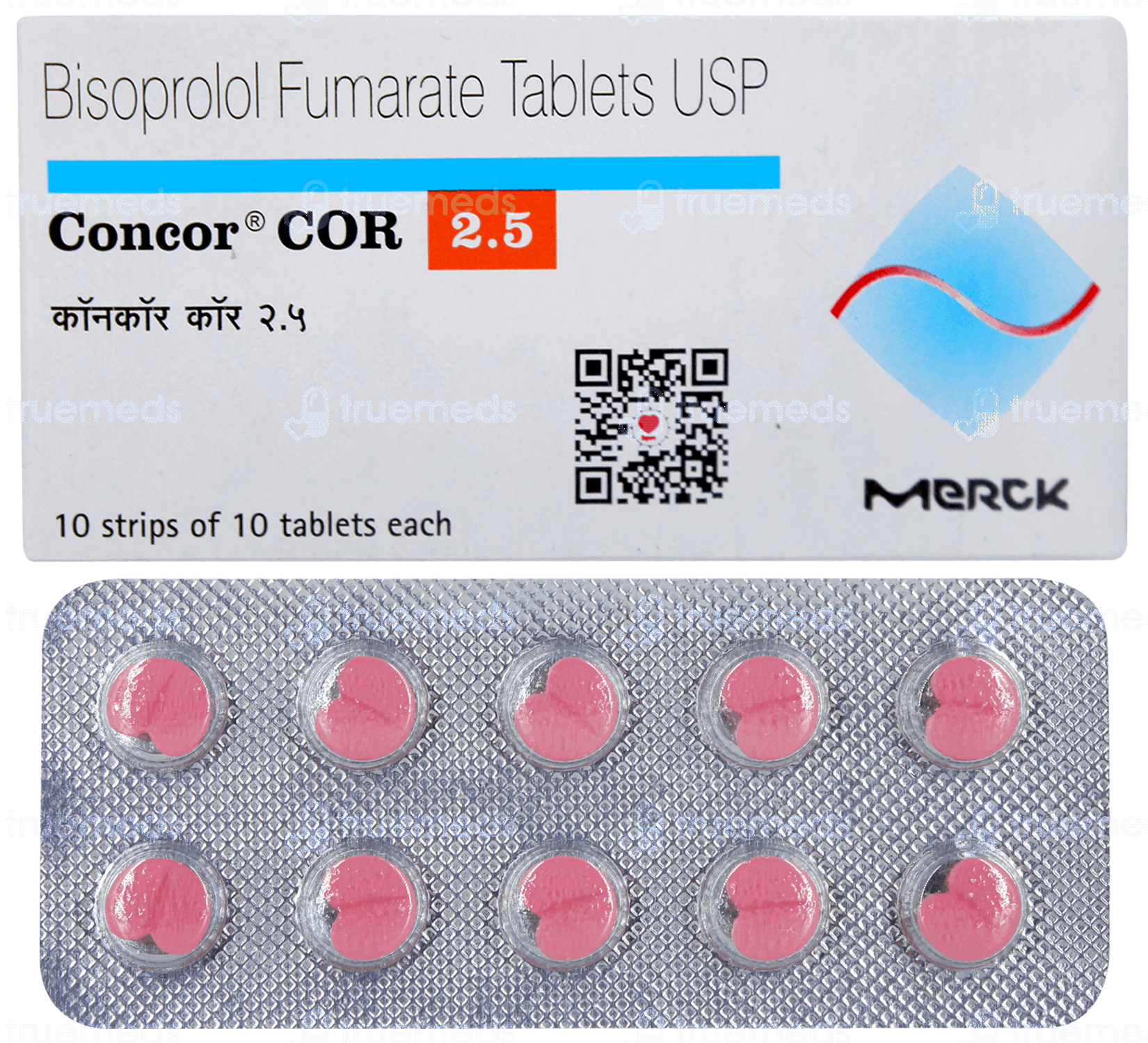 Concor Cor 2.5 Tablet: Uses, Side Effects, Price & Substitutes