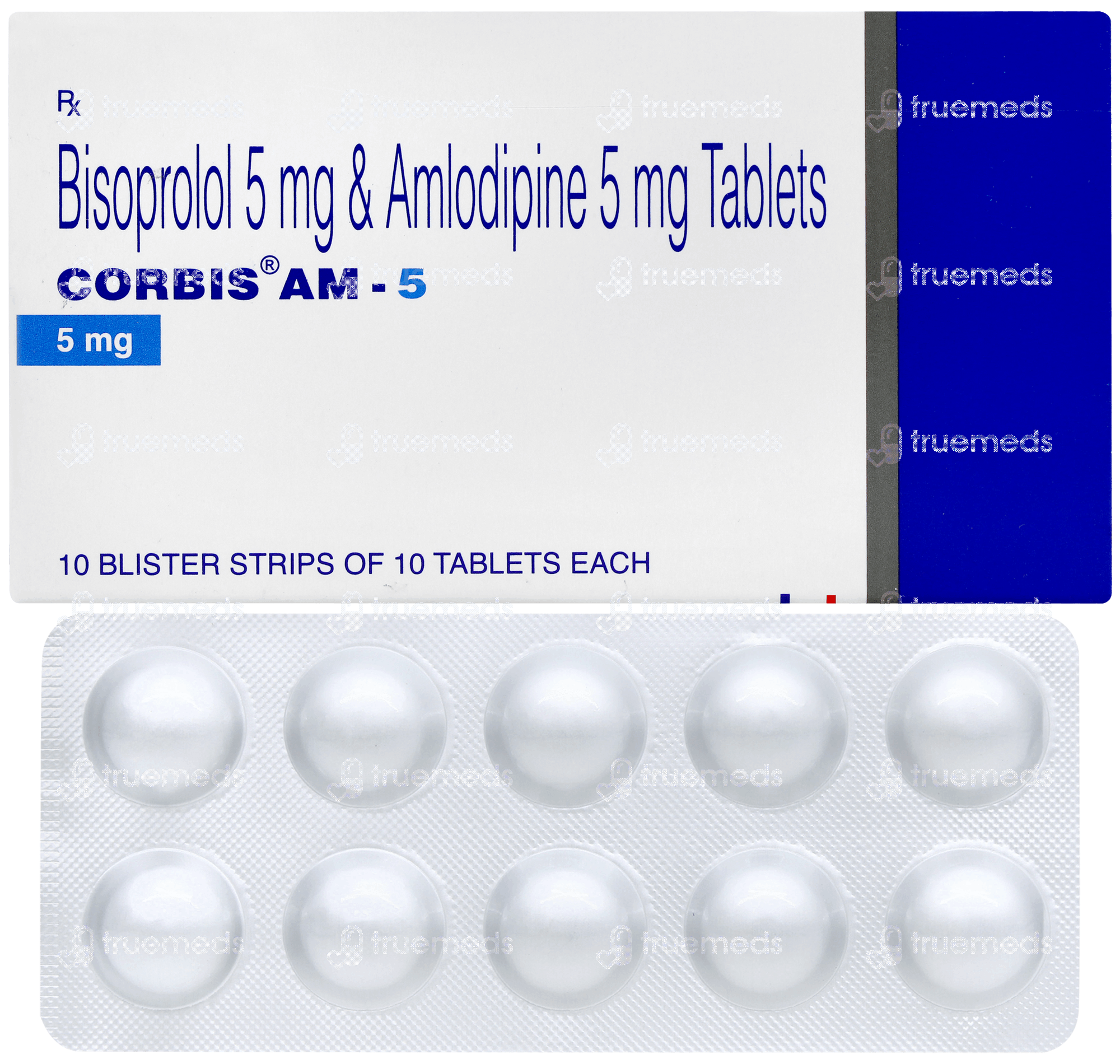 Corbis Am 5/5 MG | Order Corbis Am 5/5 MG Tablet Online at Truemeds