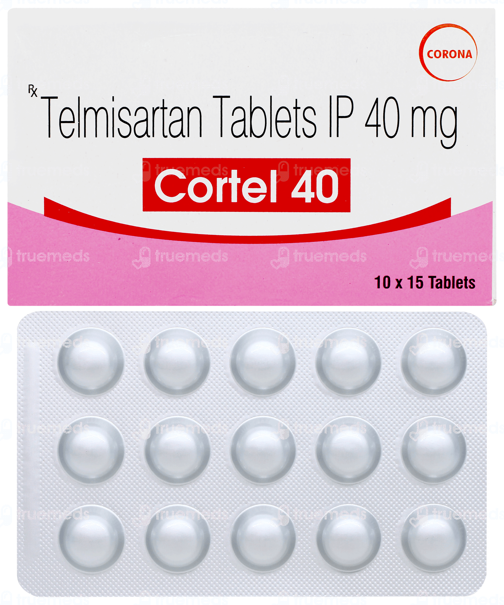 Cortel 40 Tablet 15: Uses, Side Effects, Price & Substitutes