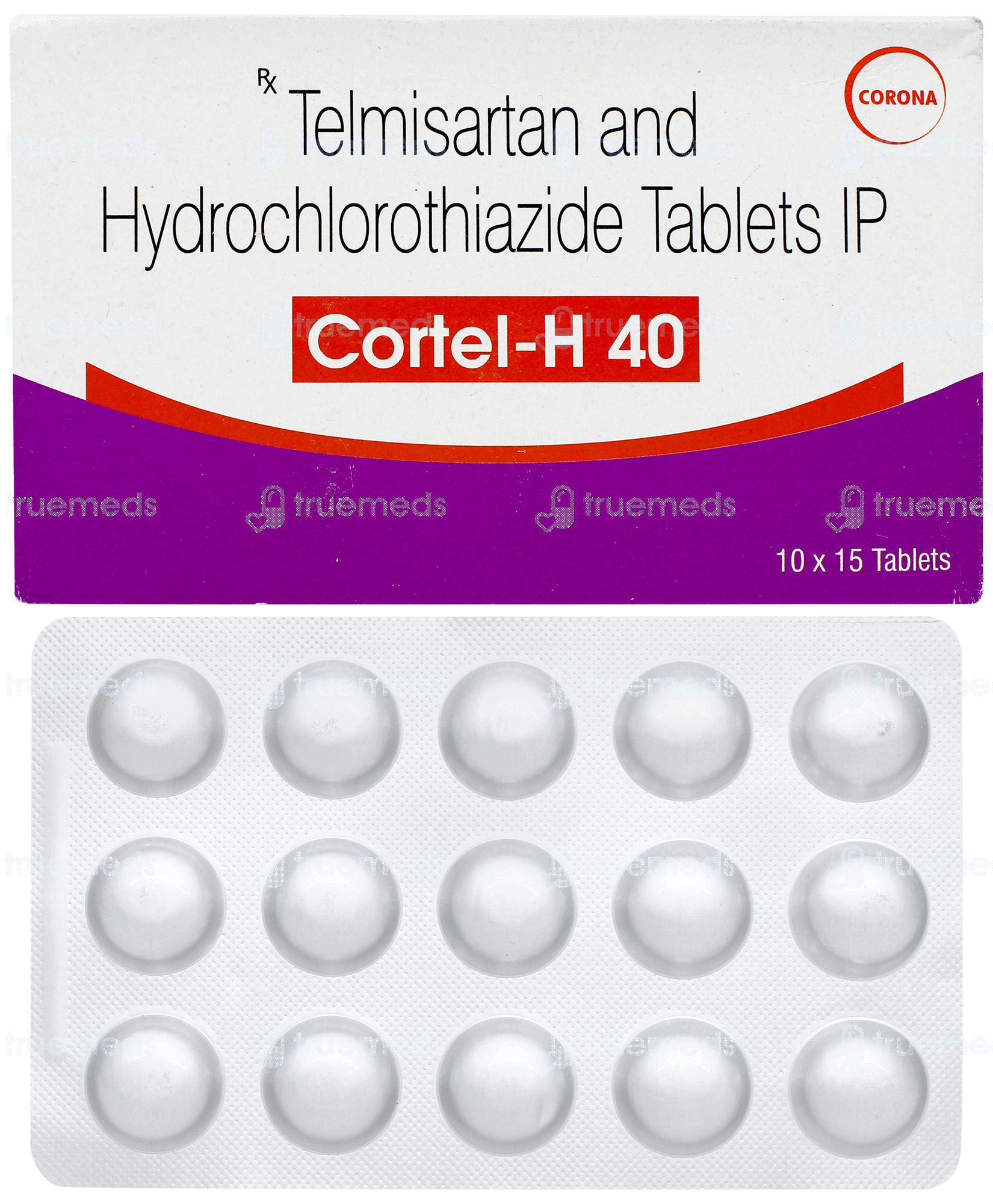 Cortel H 40 Tablet 15: Uses, Side Effects, Price & Substitutes
