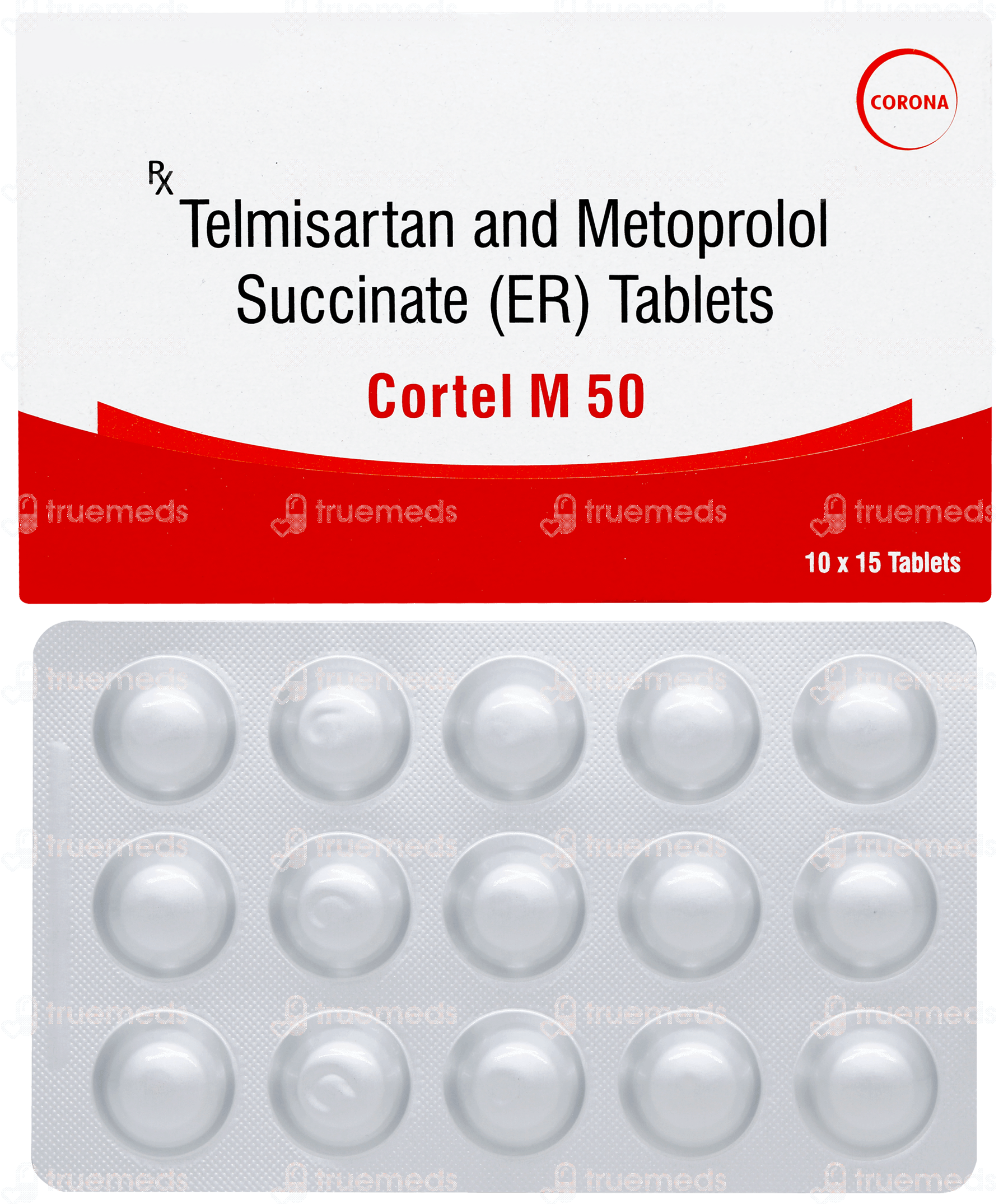 Cortel M 40/50 MG Er | Order Cortel M 40/50 MG Tablet Er Online at Truemeds
