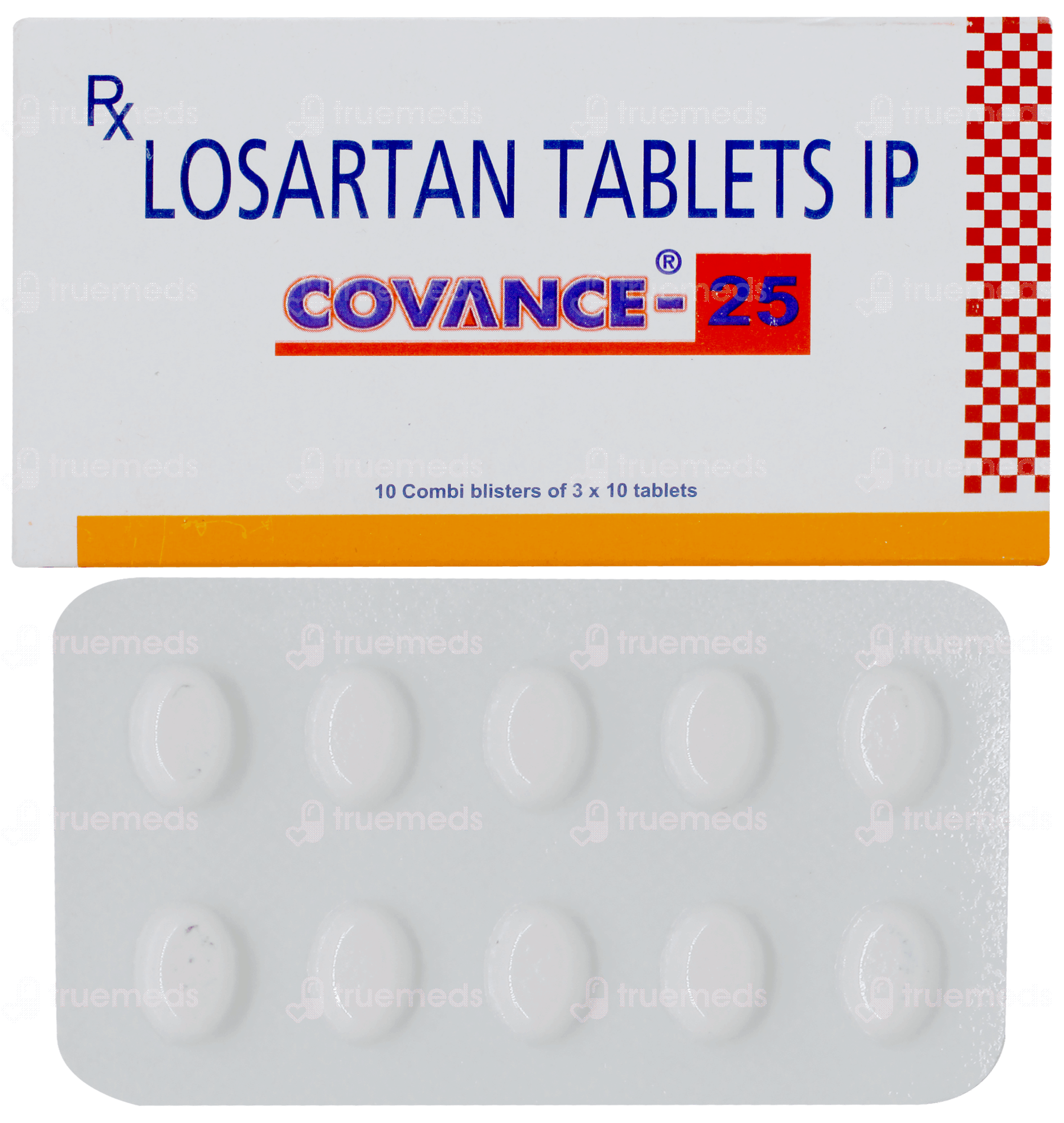 Covance 25 Tablet 10: Uses, Side Effects, Price & Substitutes