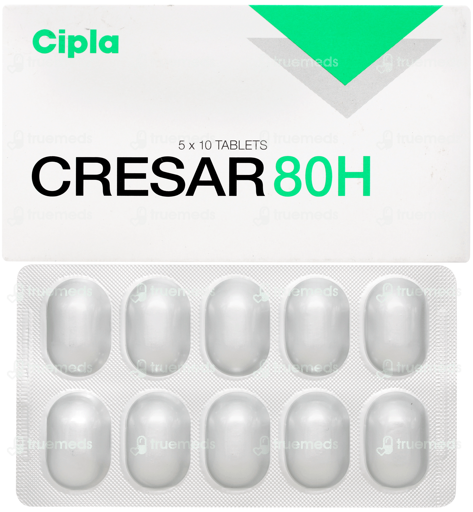 Cresar 80 H Tablet 10: Uses, Side Effects, Price & Substitutes